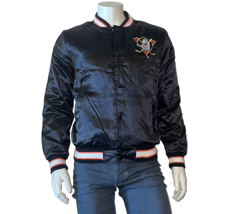 MD Orange Satin Bomber Jacket – Anaheim Team Store