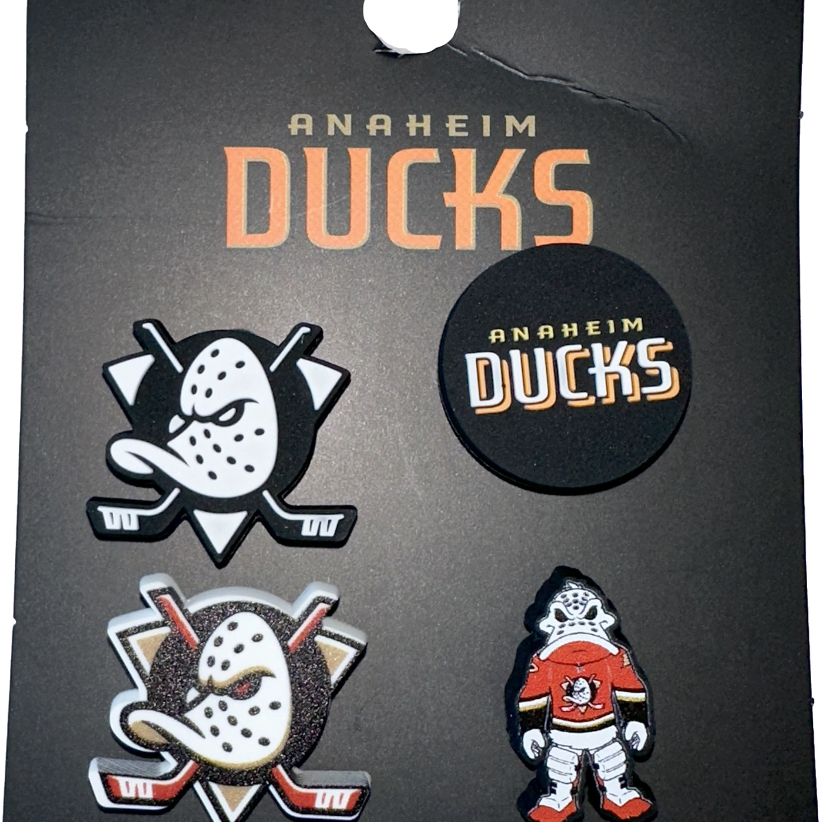 Ducks Jibbitz 4-Pack – Anaheim Team Store