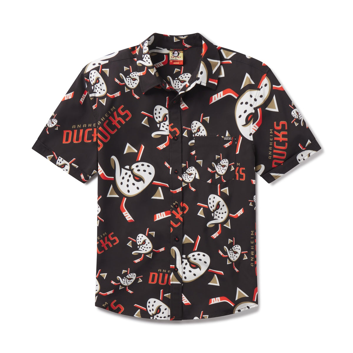 Ducks Night Out Button Up Tee – Anaheim Team Store